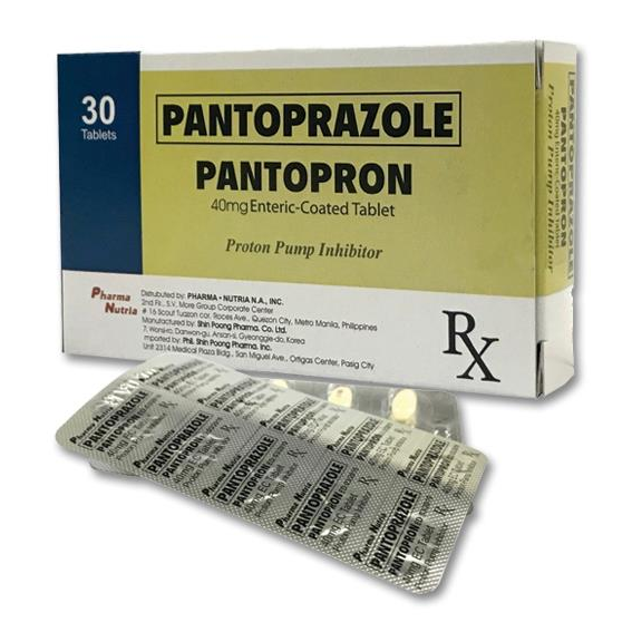 PANTOPRON Pantoprazole Sodium Sesquihydrate 40mg Enteric-Coated Tablet ...